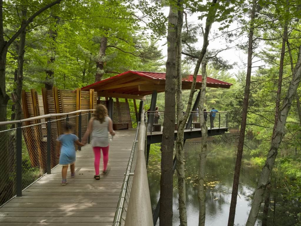 Explore the Nation's Longest Canopy Walk at Dow Gardens in Midland ...